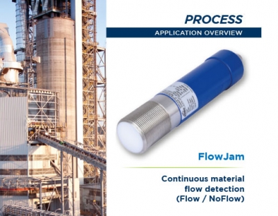 连续物料流动检测 (流动 /无流动) – 应用概述 – ENVEA
